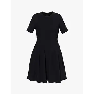 CFCL Hypha Round-neck Ribbed Knitted Mini Dress