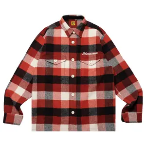 HUMAN MADE Wool Beaverblock Check Shirt