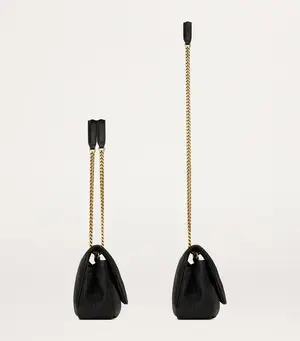 Saint Laurent Calypso Shoulder Bag - Black