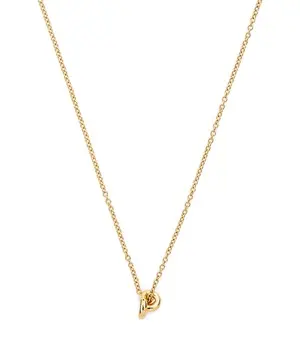 ENGELBERT Legacy Knot Pendant Necklace - Gold