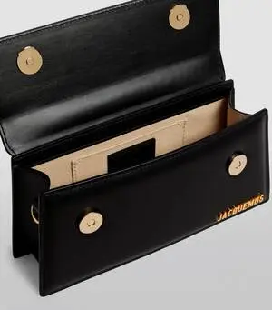 Jacquemus Leather Le Chiquito Long Top-handle Bag