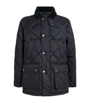 Barbour Check Bedale Quilted Jacket