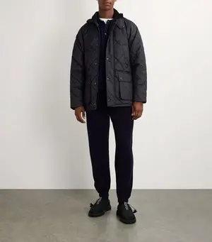 Barbour Check Bedale Quilted Jacket