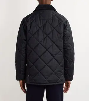 Barbour Check Bedale Quilted Jacket