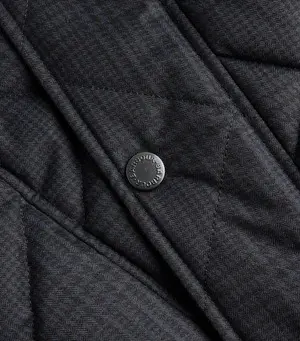 Barbour Check Bedale Quilted Jacket