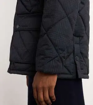 Barbour Check Bedale Quilted Jacket