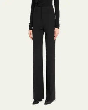 Vince Mid-rise Tailored Flare Pants