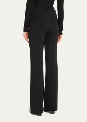 Vince Mid-rise Tailored Flare Pants