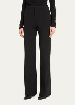 Vince Mid-rise Tailored Flare Pants