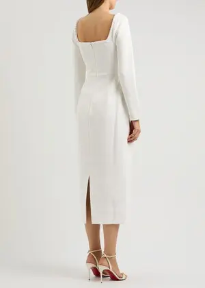 Oddmuse Embellished Midi Dress