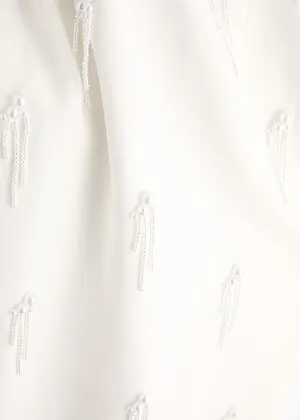 Oddmuse Embellished Strapless Midi Dress
