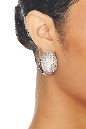 Coperni Crystal Embellished Earrings