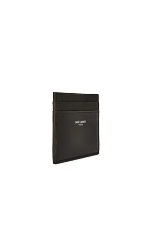 Saint Laurent Credit Card Case In Army