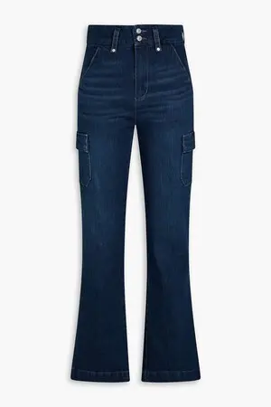 Paige Dion High-rise Flared Jeans