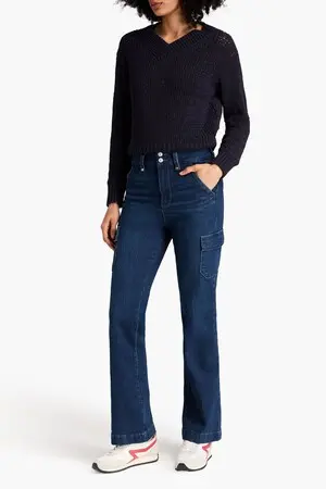Paige Dion High-rise Flared Jeans