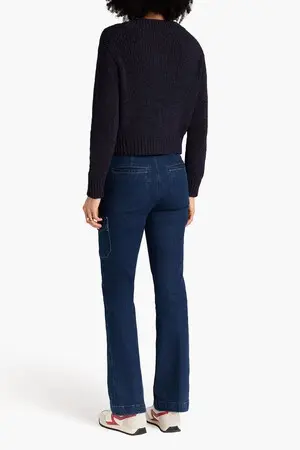 Paige Dion High-rise Flared Jeans