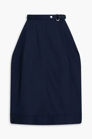 Navy Midi Skirts