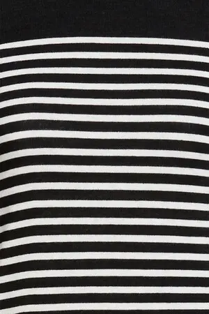 Rag & Bone Striped Stretch-jersey Mini Dress