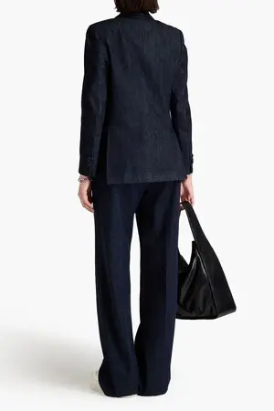 Officine Générale Manon Double-breasted Denim Blazer