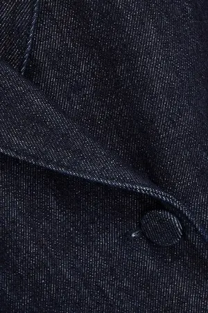 Officine Générale Manon Double-breasted Denim Blazer