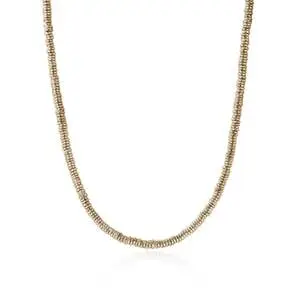 John Hardy Heishi Beaded Necklace - Gold
