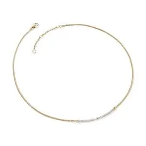 John Hardy Essential Pavé Necklace - Gold