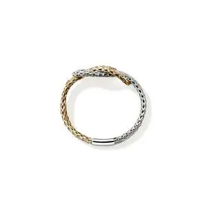 John Hardy Love Knot Gold And Silver Ring 3.6mm - Sterling Silver
