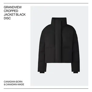 Canada Goose Grandview Cropped Jacket - Black
