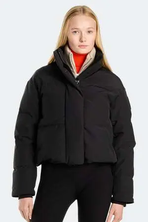 Canada Goose Grandview Cropped Jacket - Black