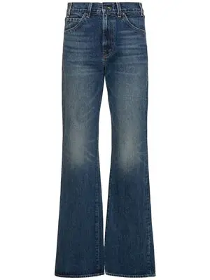 NILI LOTAN Nili Lotan Joan High-Rise Flared Jeans - Blue