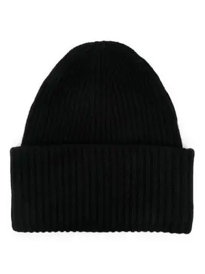Eric Bompard Ribbed Beanie