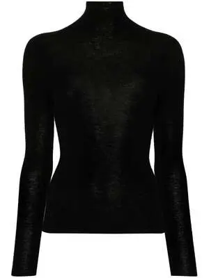 Eric Bompard Seamless Extrafine Roll-neck Sweater