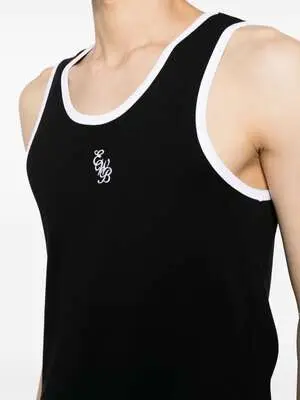 ERNEST W. BAKER Logo-embroidered Tank Top