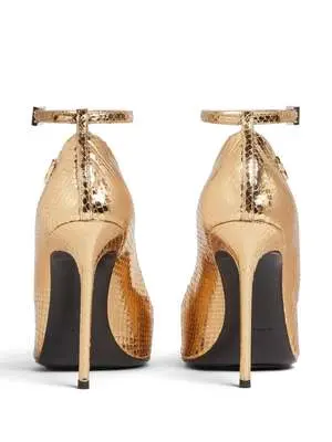 Dsquared2 Snakeskin-effect Leather Pumps