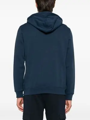 BOSS Logo Patch Cotton Hoodie