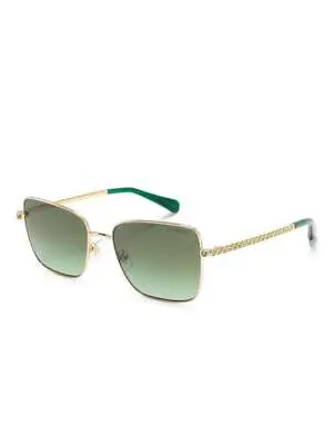 SWAROVSKI Rectangle-frame Sunglasses - Gold