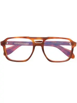 CUTLER & GROSS 1394 Square-frame Sunglasses - Brown