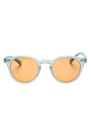 Oliver Spencer Desmon Round Frame Sunglasses - Grey