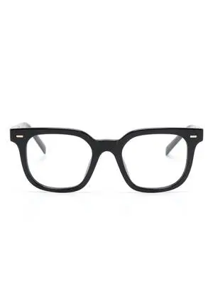 Miu Miu Rectangle Glasses - Black