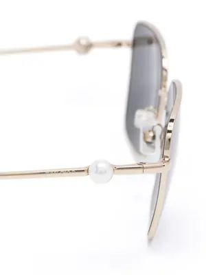 JIMMY CHOO Square Frame Sunglasses