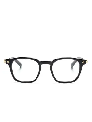 Yohji Yamamoto Square-frame Glasses - Black