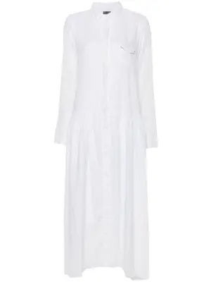 Kristensen Du Nord Cotton Maxi Shirt Dress