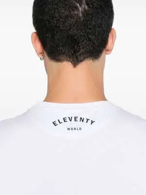 Eleventy Logo-print T-shirt