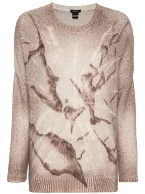 Avant Toi Spray-paint Effect Sweater