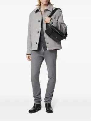 Versace Wool-blend Blouson Jacket