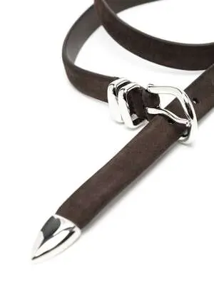 Anderson's Skinny Suede Belt