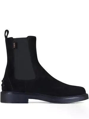 TOD'S Pull-tab Chelsea Boots - Black