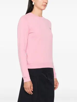 Maison Kitsuné Fox Head Patch Sweatshirt - Pink