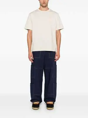 Palm Angels Pa Monogram T-shirt - Neutrals