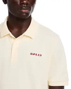 Bally Regular Fit Embroidered Logo Polo
